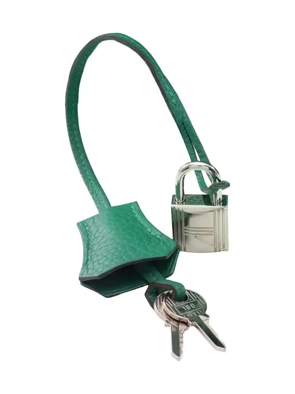 Hermès 35cm Birkin Retourne Handbag In Clemence Leather - Green