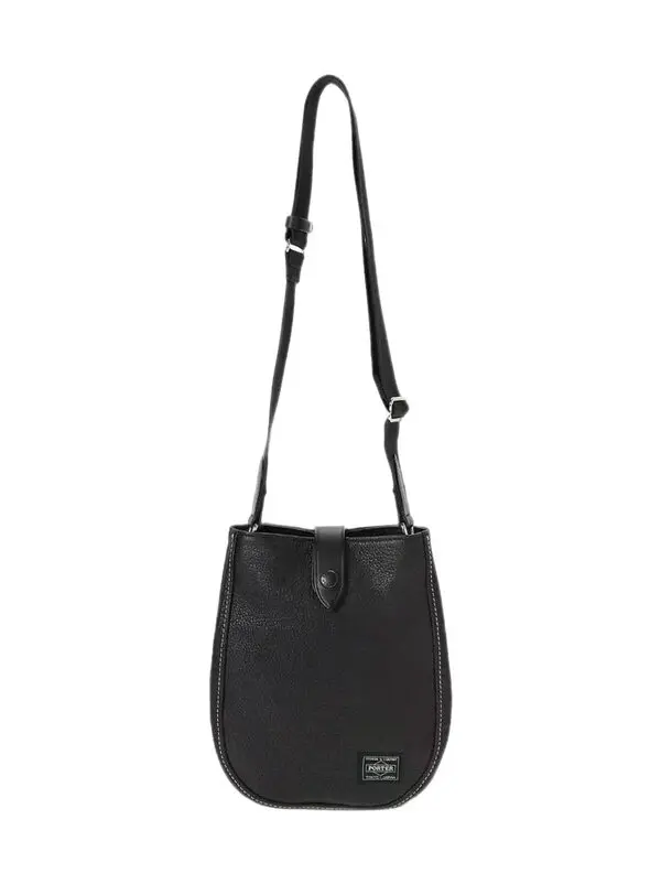 PORTER-YOSHIDA & CO Cisco Leather Shoulder Bag - Black