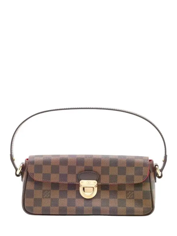 LOUIS VUITTON 2005 Damier Ebene Ravello Pm Shoulder Bag - Brown