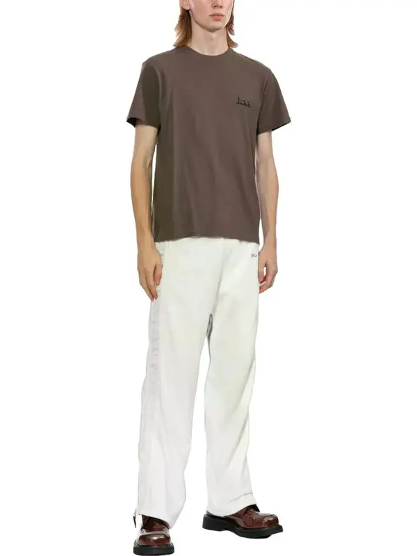 Toga Graphic-print Studded T-shirt - Brown