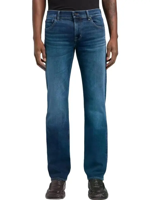 7 For All Mankind Straight-leg Jeans - Blue