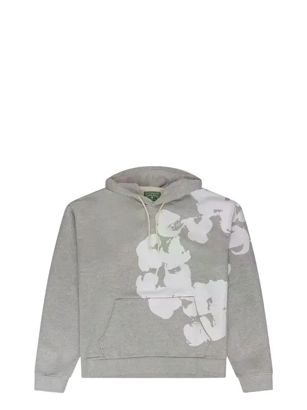 DENIM TEARS Jumbo Wreath Long-sleeve Hoodie - Grey