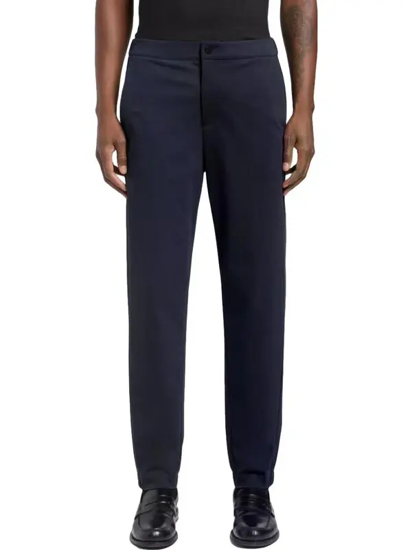 7 For All Mankind Double-knit Slim-fit Track Pants - Blue