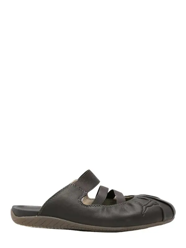 PUMA Speedcat Leather Mules - Brown