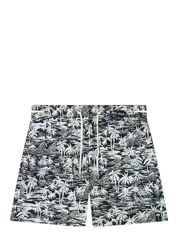 Palm Angels Palm Waves Swim Shorts - Black