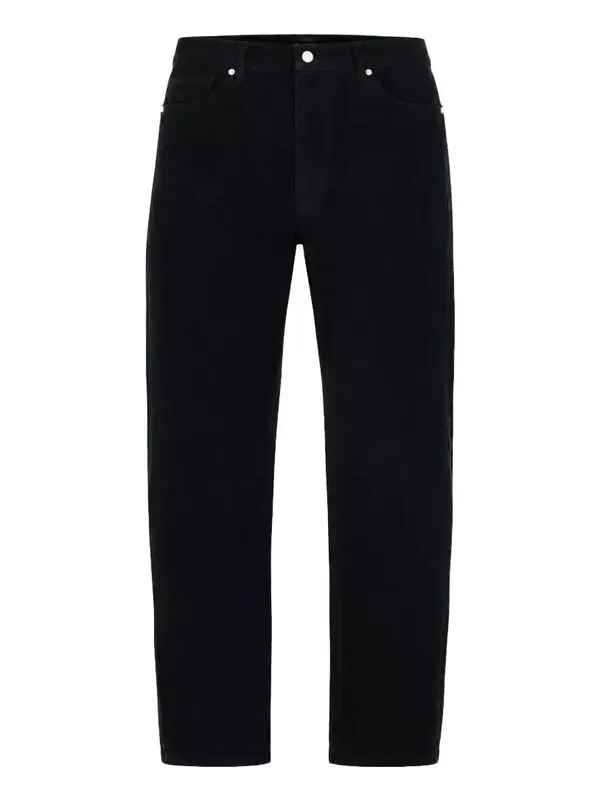FRAME Straight-leg Corduroy Jeans - Blue