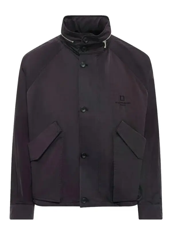 WOOYOUNGMI Double-pocket Hooded Jacket - Black