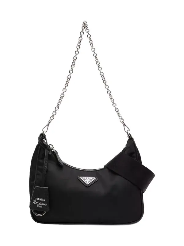 Prada Re Nylon Re Edition 2005 Satchel - Black