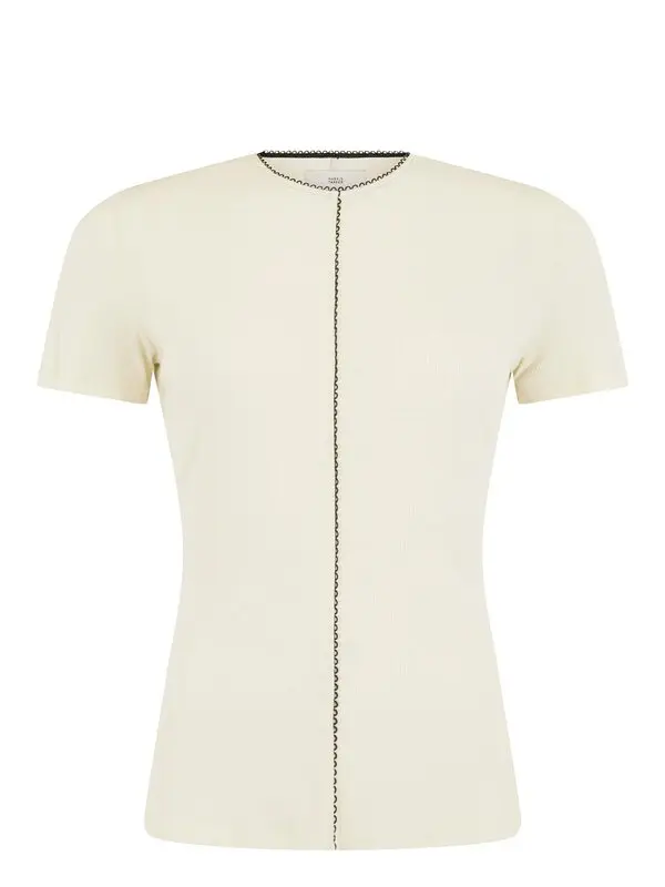 HARRIS TAPPER Short-sleeved T-shirt - Ivory