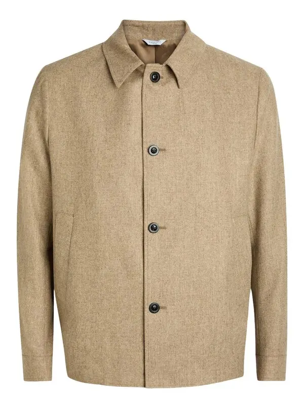 Boglioli Wool Jacket - Beige