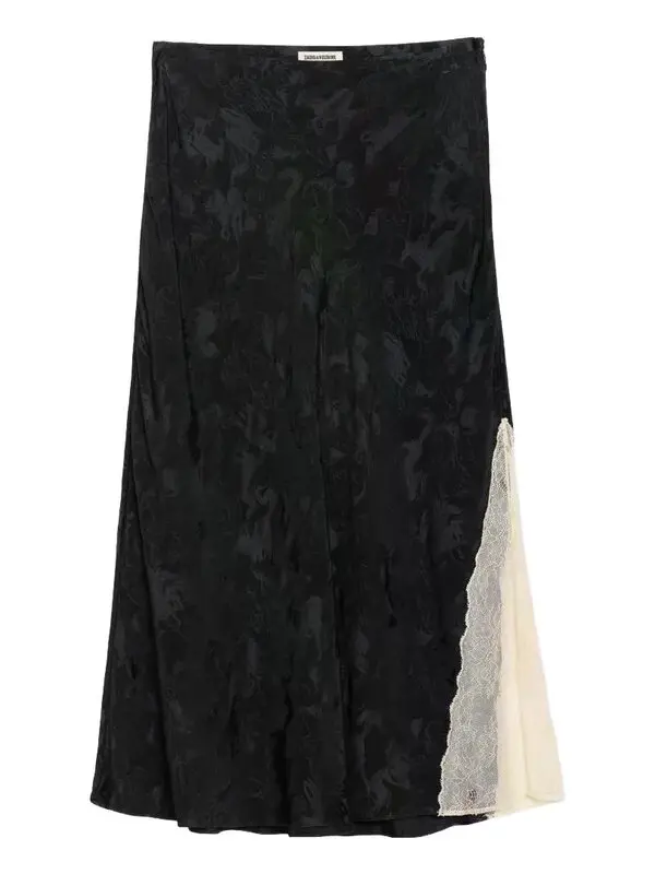 Zadig&Voltaire Jayla Silk Skirt - Black