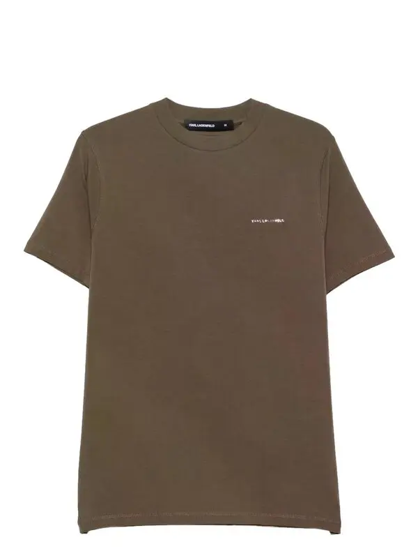 Karl Lagerfeld Logo-print T-shirt - Green