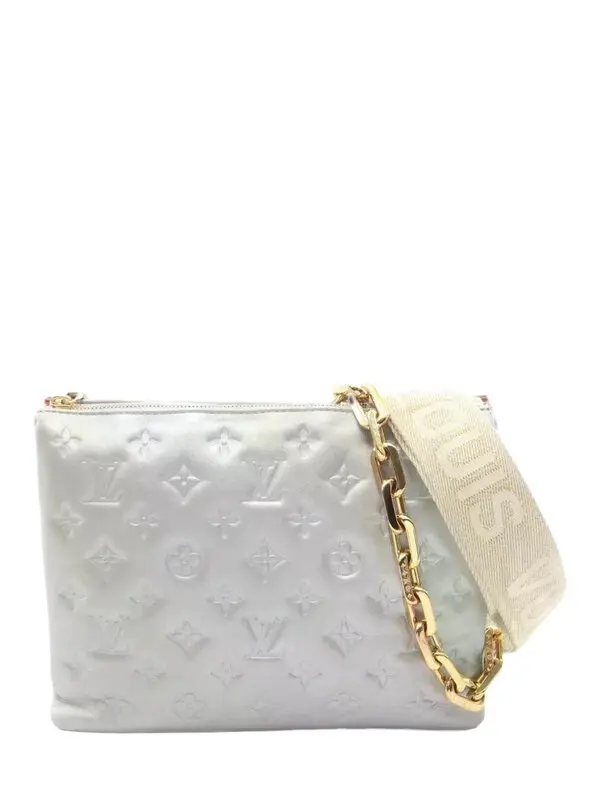 LOUIS VUITTON Coussin Pm Monogram Shoulder Bag - Silver