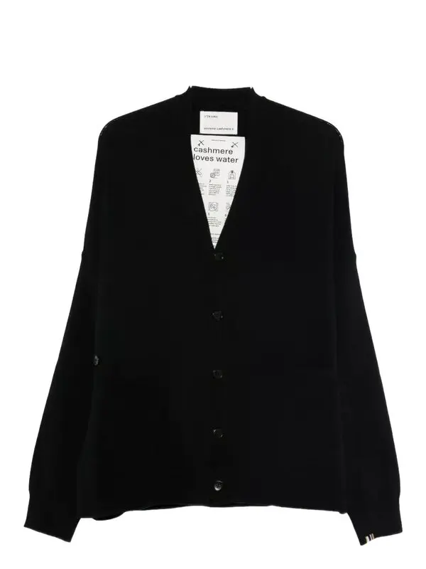 Extreme Cashmere Tokio Button-up Cardigan - Black