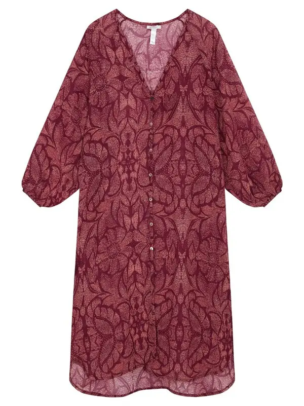 CAMILA CTG Tulum Shirt Dress - Red