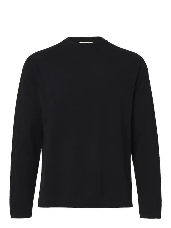 LISA YANG Mason Cashmere Crewneck Sweater - Black