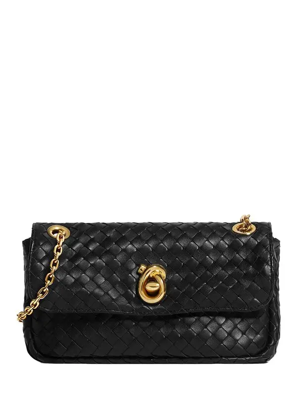 Bottega Veneta Baby Madison Shoulder Bag - Black