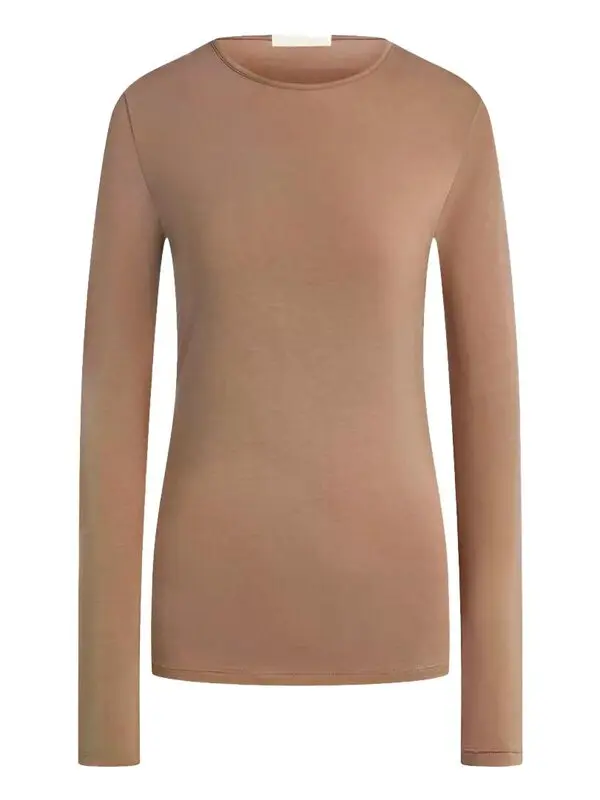 12 STOREEZ Kim Long-sleeve Top - Neutrals
