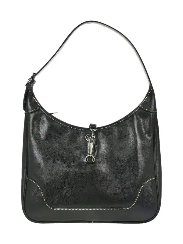 Hermès 2001 Lisse Trim 31 Shoulder Bag - Black