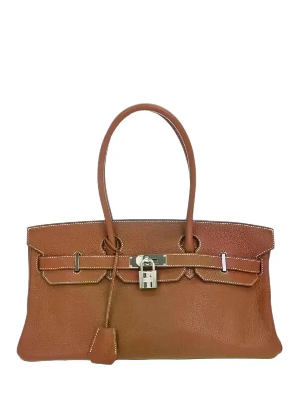 Hermès X Jean Paul Gaultier Birkin Togo-leather Handbag - Brown