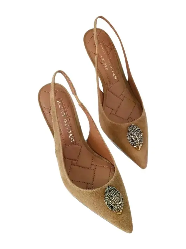 Kurt Geiger Belgravia Slingback Pumps - Neutrals