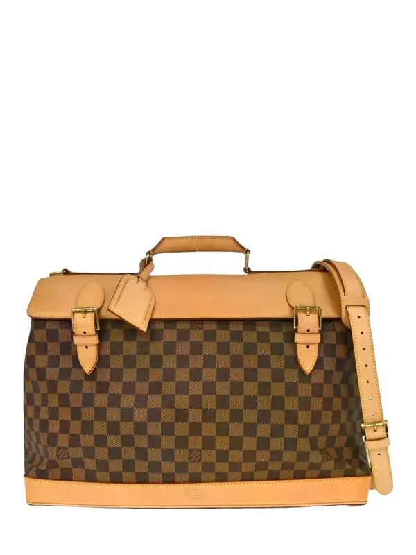 LOUIS VUITTON 1896-1996 Clipper Damier Ebene Luggage - Brown
