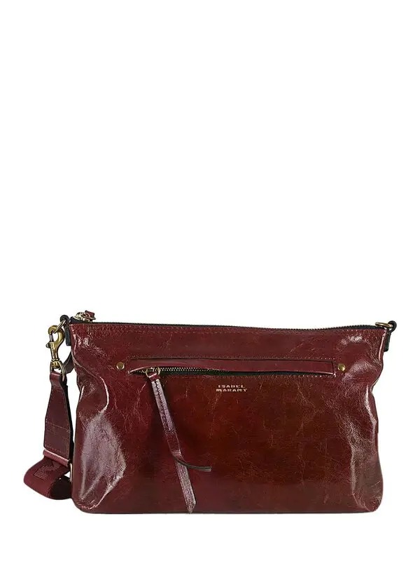 Isabel Marant Étoile Leather Crossbody Bag - Red