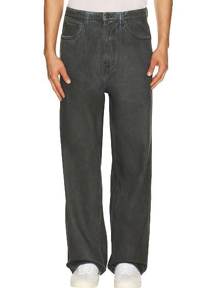 PLEASURES Spray Formula Baggy Jeans - Black