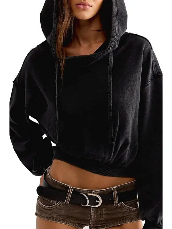Free People Wesley Hoodie - Black