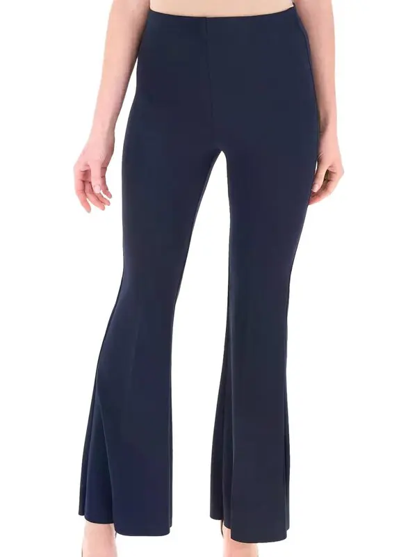 VICOLO Flared Leg Trousers - Blue