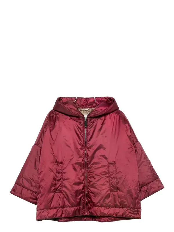 Max Mara Hooded Jacket - Red