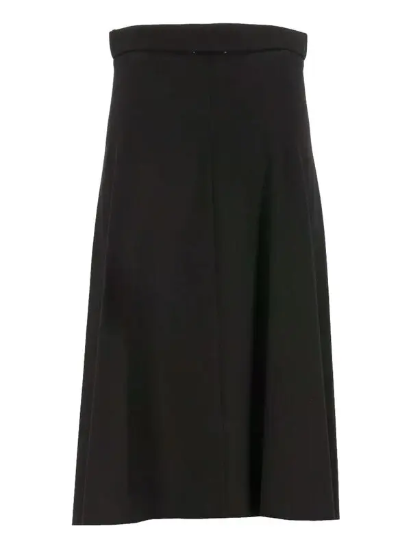 FORTE_FORTE Grain De Poudre Midi Skirt - Black