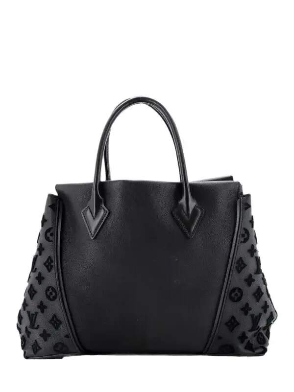 LOUIS VUITTON W Cuir Orfevre And Veau Cachemire Gm Tote Bag - Black