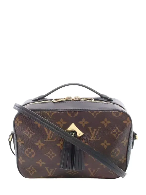 LOUIS VUITTON Monogram Saintonge Satchel - Brown