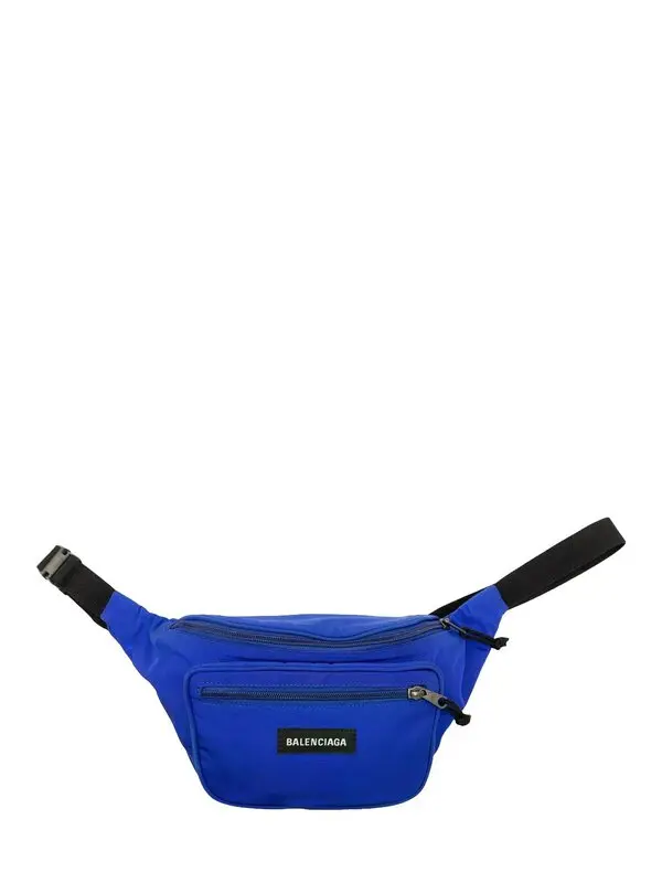 Balenciaga Nylon Explorer Belt Bag - Blue