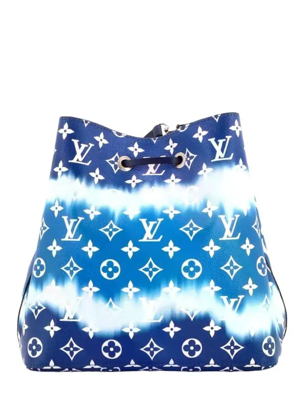 LOUIS VUITTON Monogram Giant Mm Bucket Bag - Blue