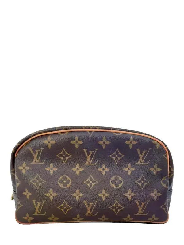 LOUIS VUITTON Monogram Troussse Toilettes 25 Toiletry Bag - Brown