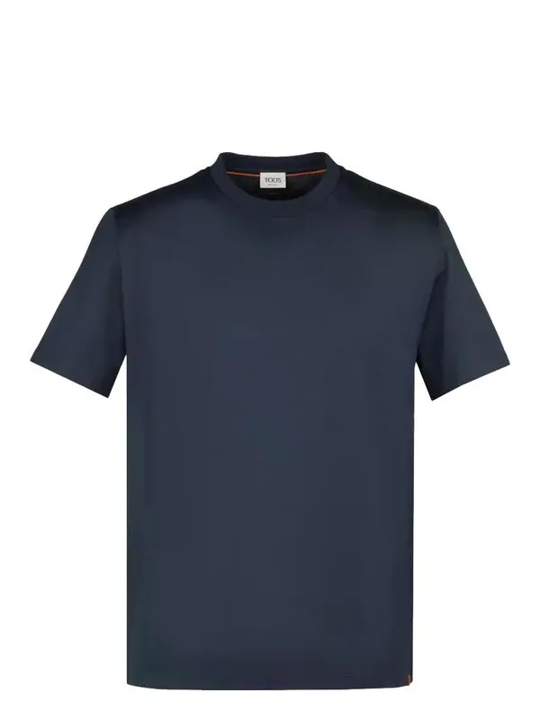 TOD'S T-shirt In Jersey - Blue