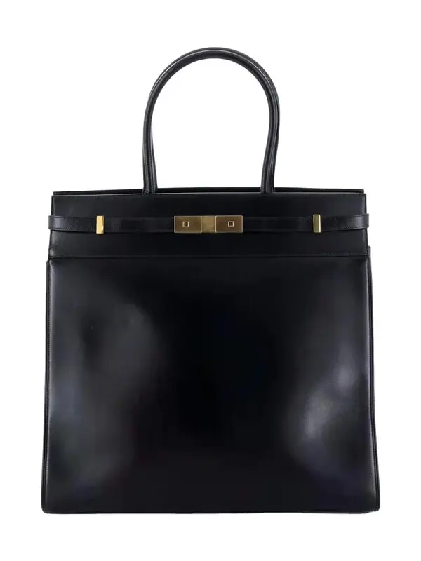 Saint Laurent Manhattan North South Tote Bag - Black