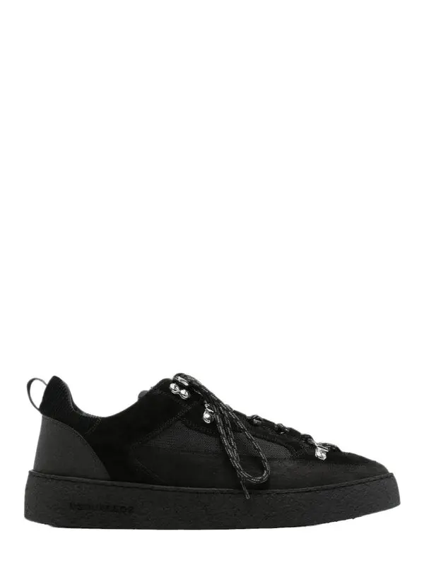 Dsquared2 Panelled Lace-up Sneakers - Black