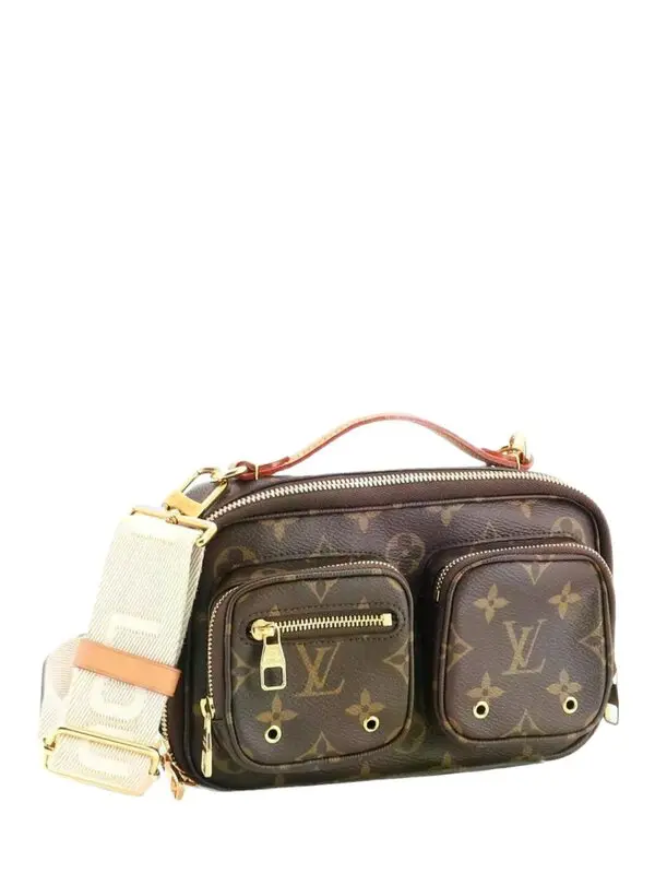 LOUIS VUITTON Monogram Canvas Utility Crossbody Bag - Brown