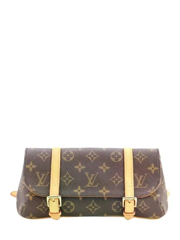 LOUIS VUITTON Monogram Canvas Waist Bag - Brown