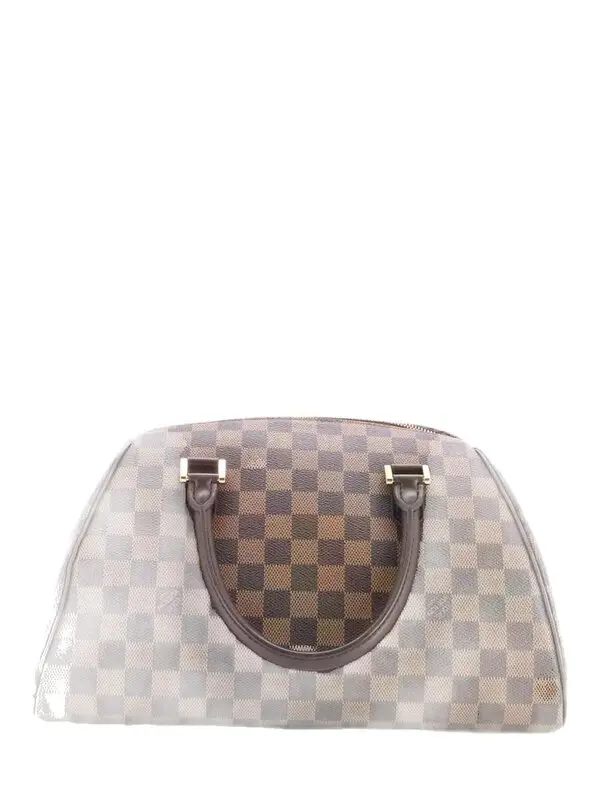 LOUIS VUITTON Rivery Damier Mm Handbag - Brown