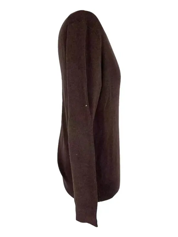 Polo Ralph Lauren V-neck Cotton Sweater - Brown