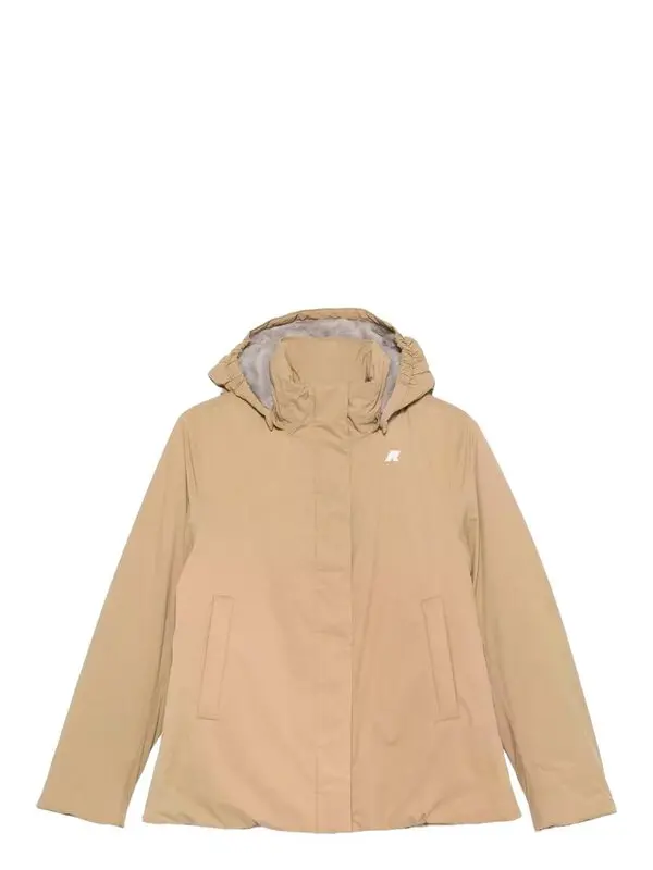 K-WAY Marlette Hooded Jacket - Neutrals