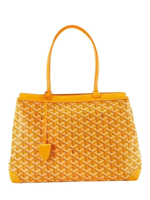 Goyard Bellechasse Bag Coated Canvas Pm Tote Bag - Yellow