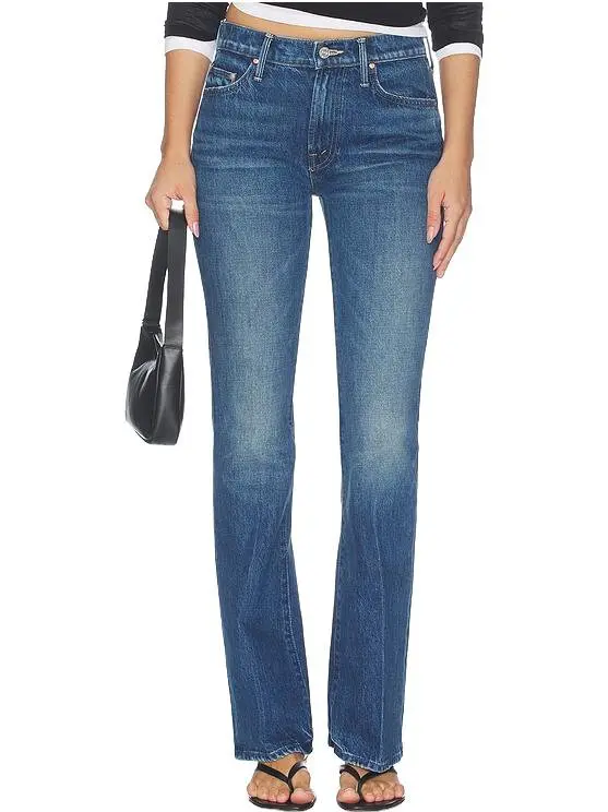 MOTHER The Outsider Sneak Jeans - Blue