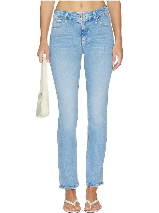MOTHER The Mid Rise Dazzler Hover Jeans - Blue