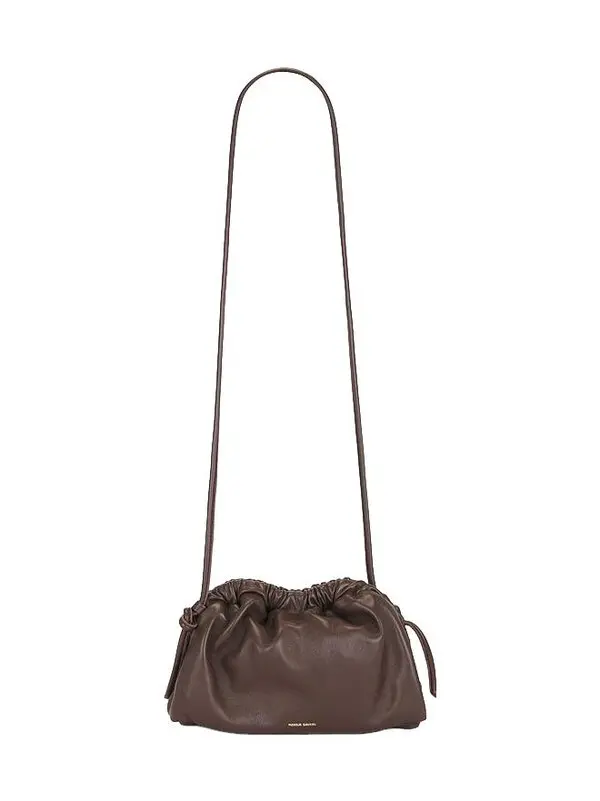 MANSUR GAVRIEL Mini Cloud Clutch Bag - Brown