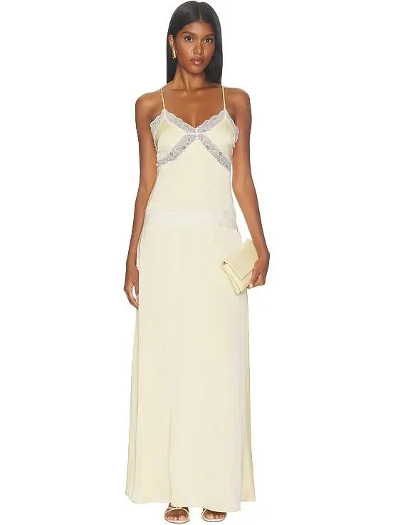 MORE TO COME Shiane Maxi Dress - Yellow